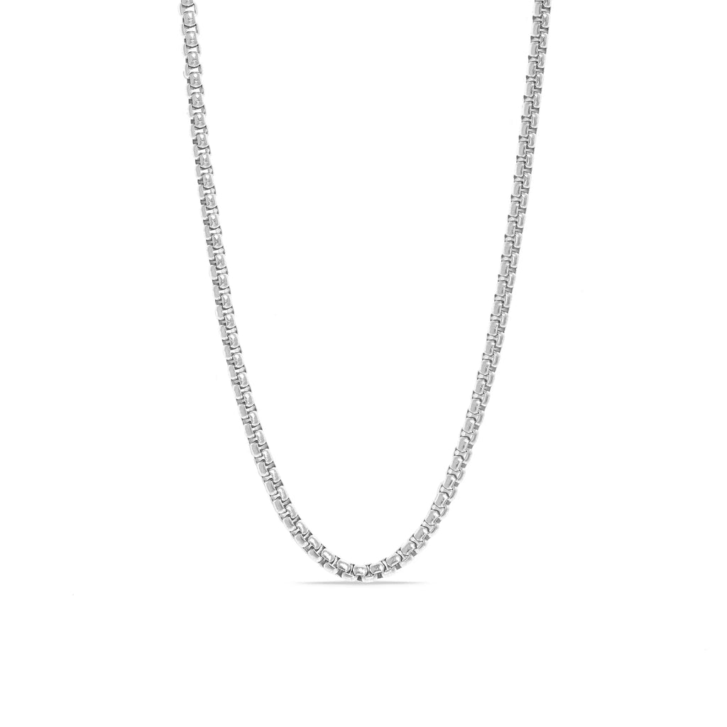 2.7mm Round Box Chain (Stainless Steel) – Vice & Virtue